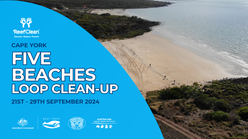 ReefClean: Five Beaches Loop Clean-up, Cape York - Tangaroa Blue Foundation